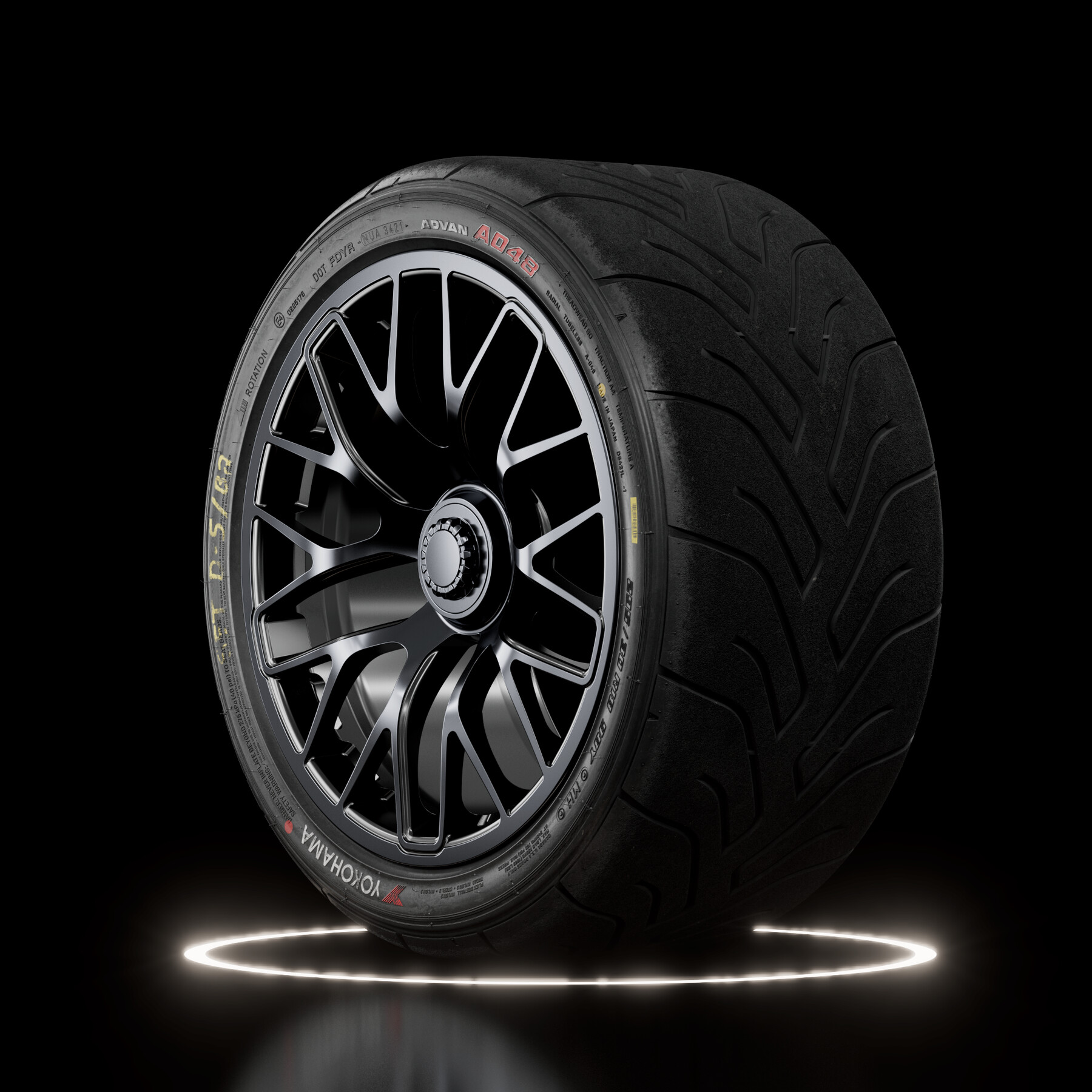 ArtStation - Yokohama Advan A048 (Real World Details) After Track ...