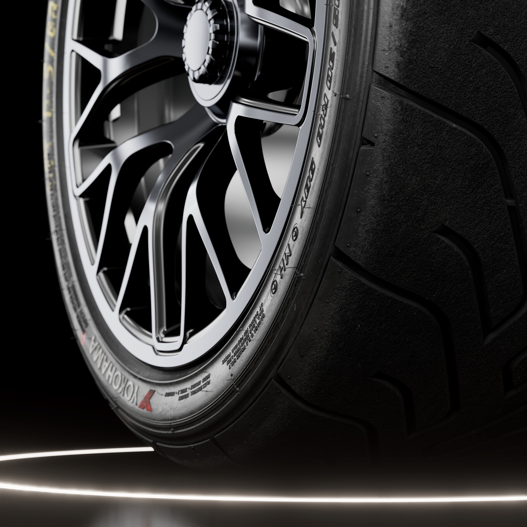 ArtStation - Yokohama Advan A048 (Real World Details) After Track ...