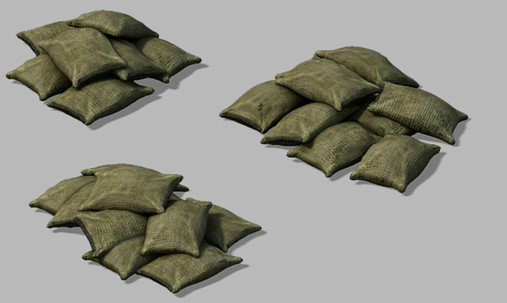 ArtStation - Pier - sack 01 | Game Assets