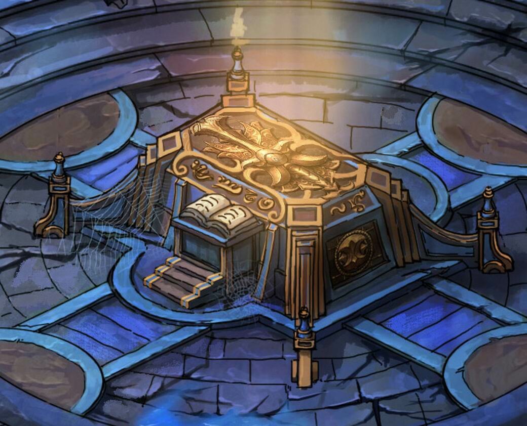 ArtStation - Tomb Map - Main Coffin 05 | Game Assets