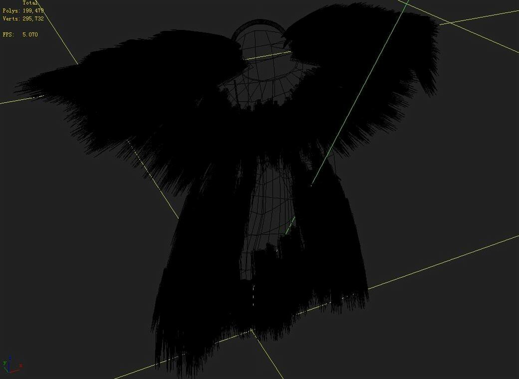 ArtStation - Cloak - Dress 03 | Game Assets