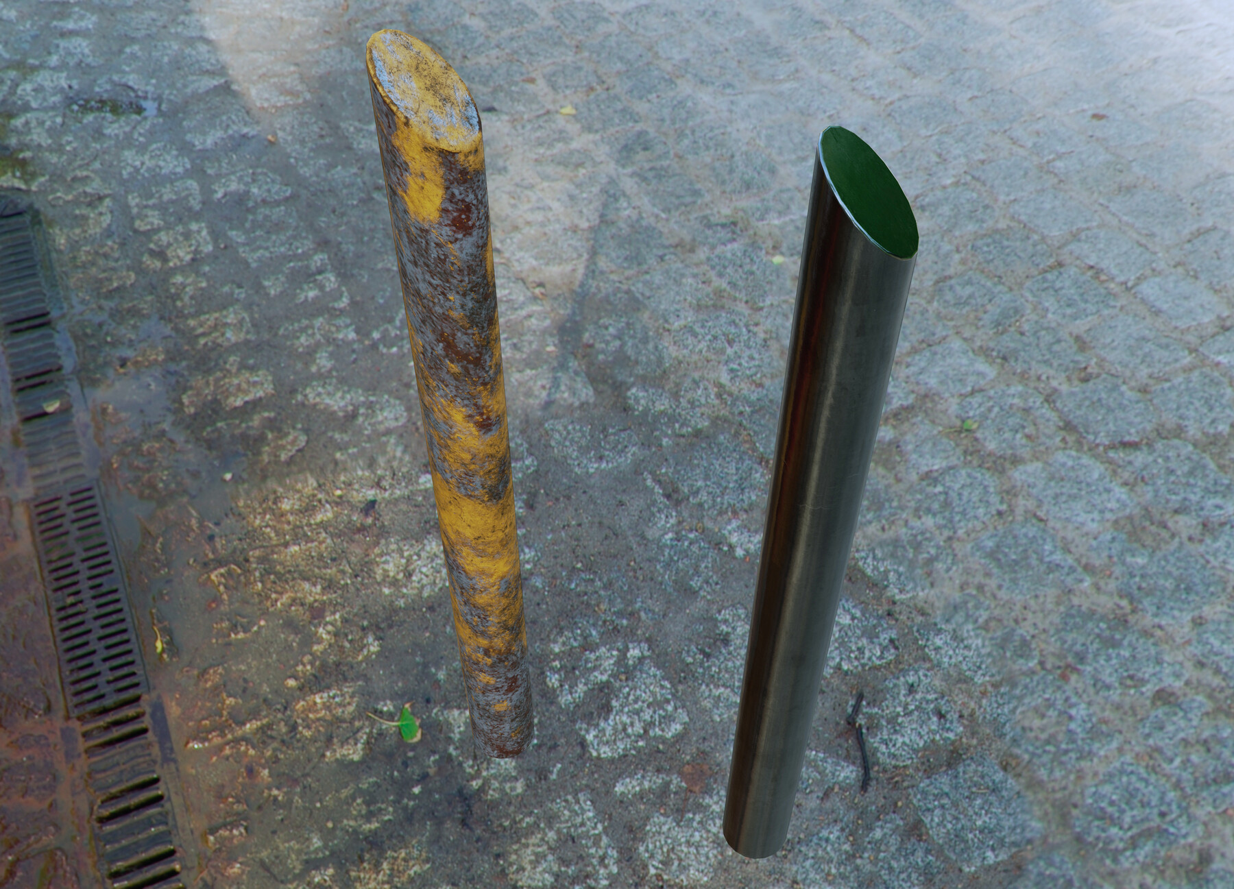 ArtStation - Street bollards | Game Assets