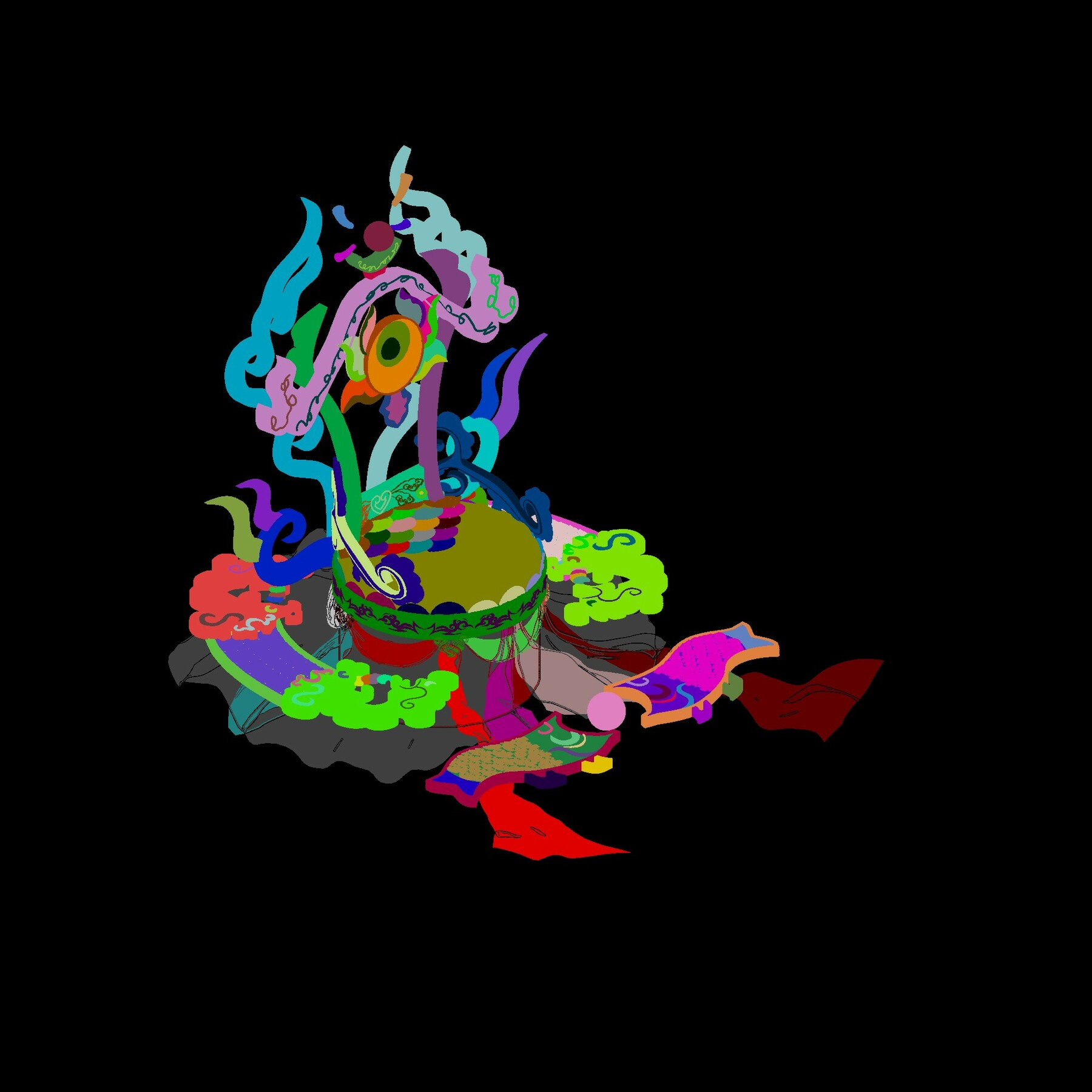 ArtStation - Fairy - Queen - Chair | Game Assets