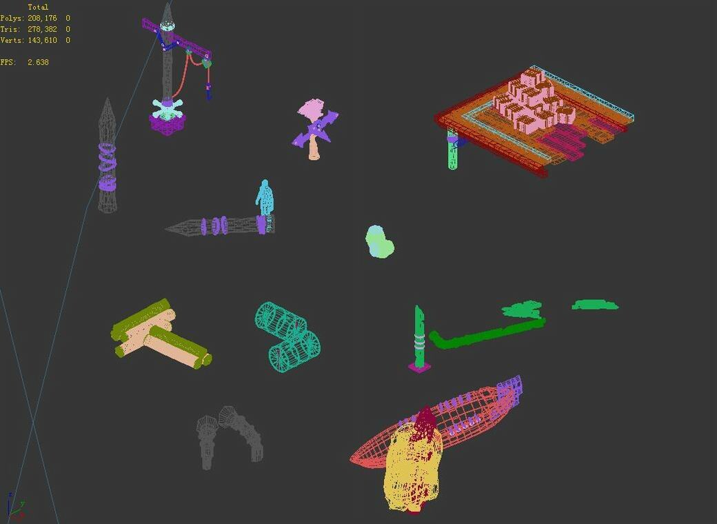 ArtStation - Steam Harbour - Port - Small Objects | Game Assets