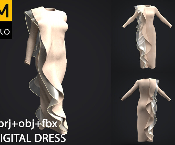 ArtStation - DIGITAL DRESS | Game Assets