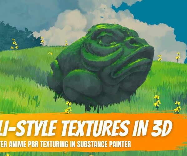 ArtStation - Creating your First Ghibli/Anime-Style Textures in ...