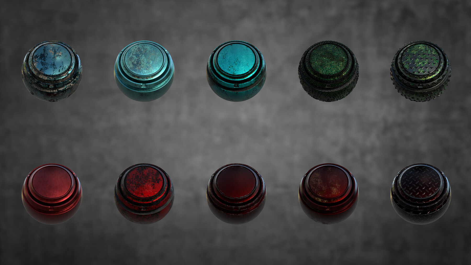 ArtStation - 120 Metal Smart Materials + Tutorial | Resources