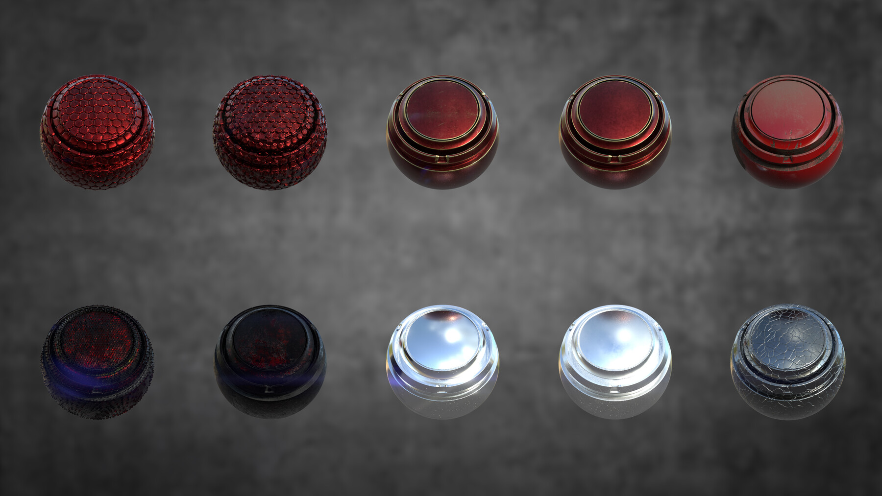 ArtStation - 120 Metal Smart Materials + Tutorial | Resources