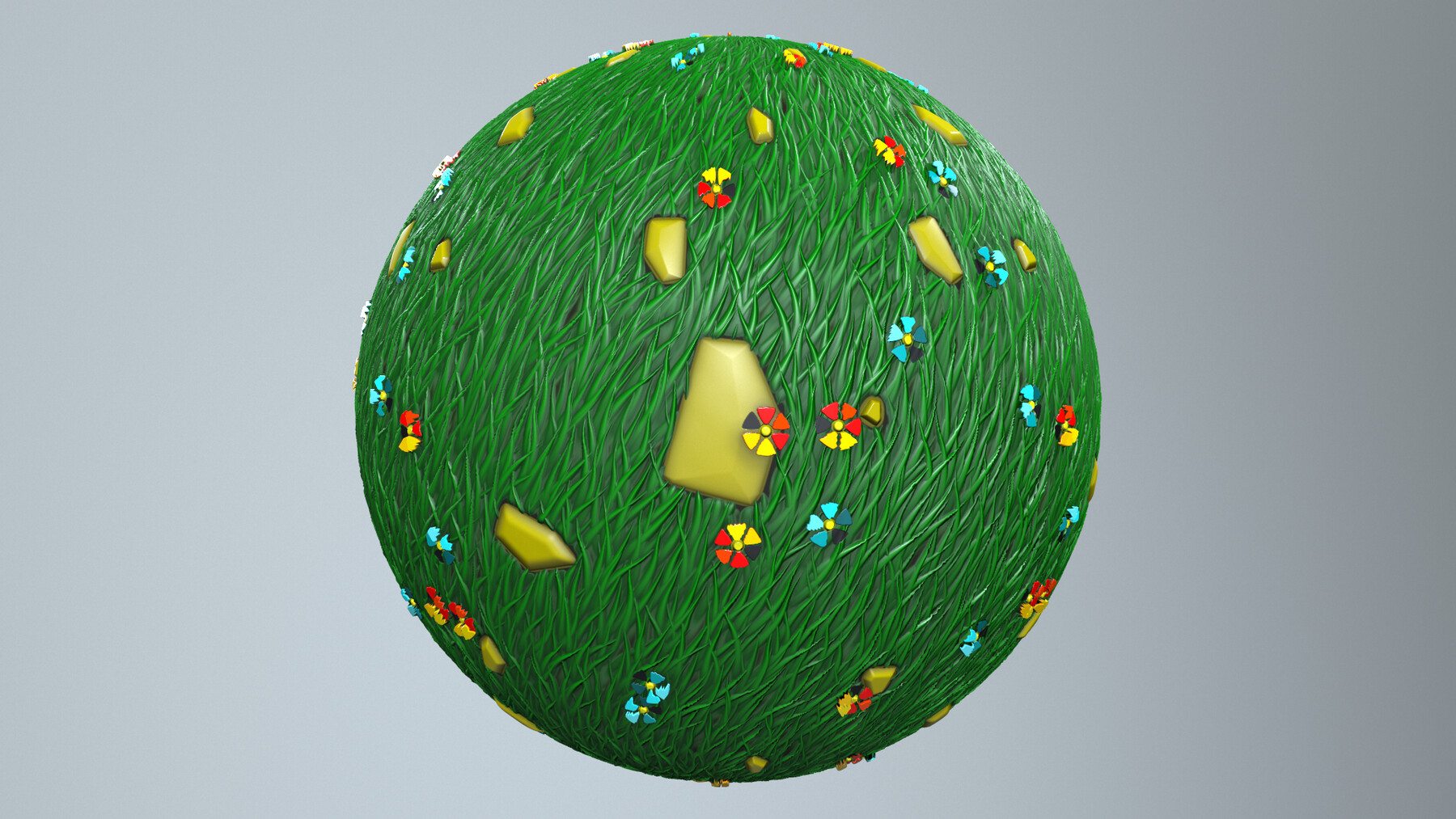 ArtStation - Stylized grass smart material | Game Assets