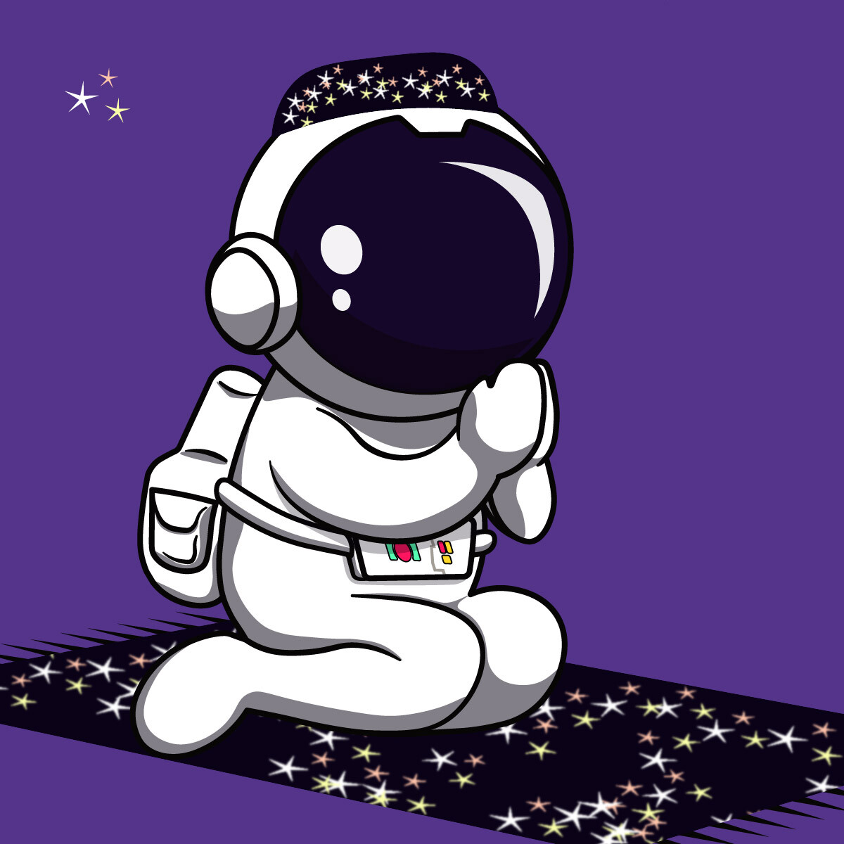 ArtStation - Cute Astronut mini Artwork | Artworks