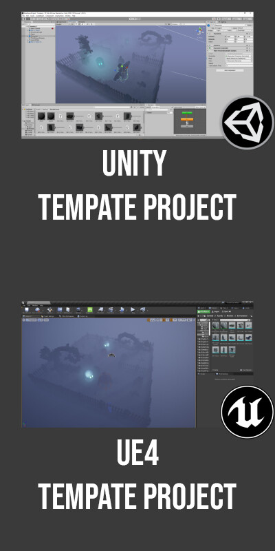 ArtStation - +10 Voxel Graveyard Environment Kitbash | Game Assets