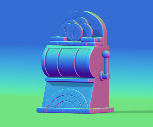 ArtStation - (FREE) Slot Machine - Mario 3D Wörld [Game Ready Asset ...