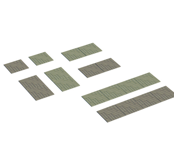 ArtStation - Ancient capital building - floor tiles 03 | Game Assets