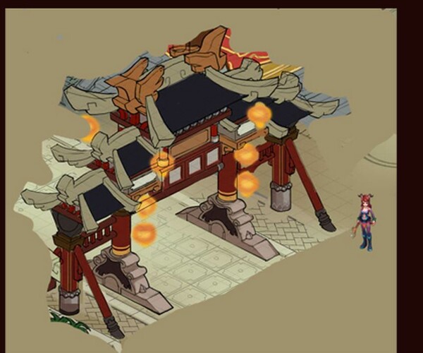 ArtStation - Ancient capital building - arch | Game Assets