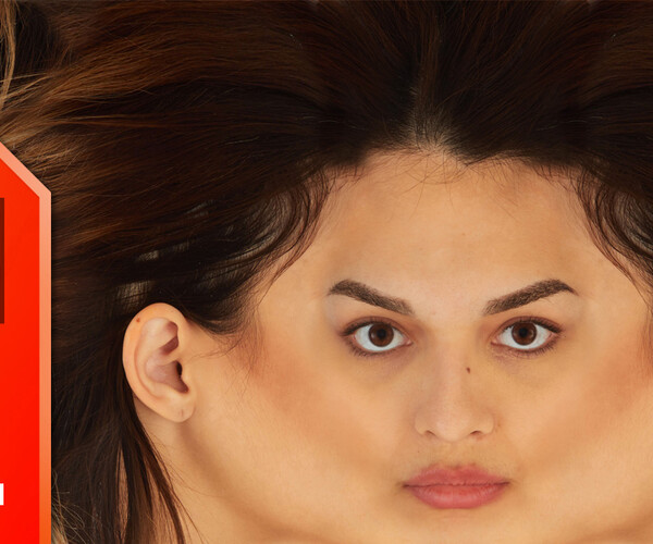 ArtStation - Female Premade Head Texture 0002 | Game Assets