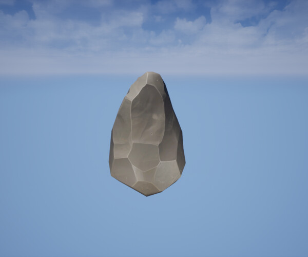 ArtStation - Low Polygon Stylized Rock - FREE - UE4 Unity Compatible ...