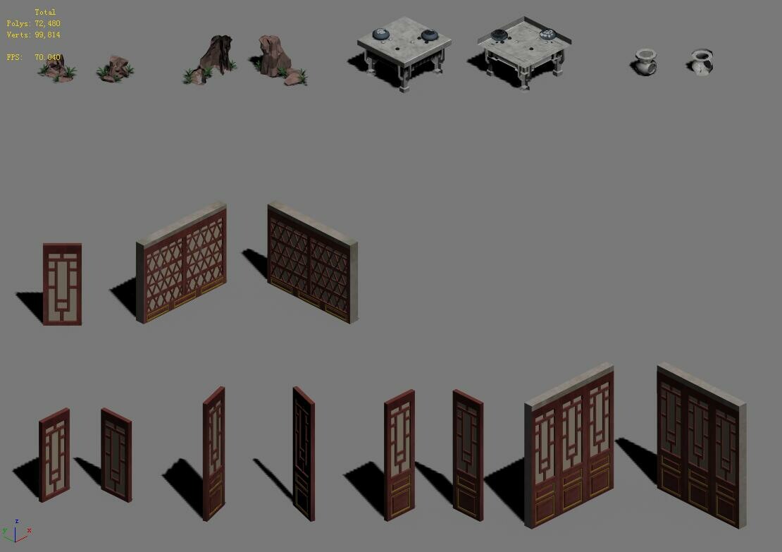 ArtStation - Palace Building - Accessories 043 | Game Assets