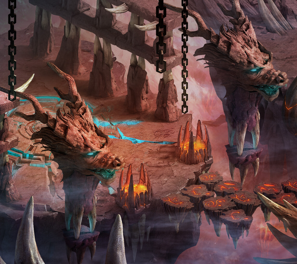 ArtStation - Flaming Cave - Faucet 3 | Game Assets