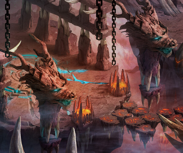 ArtStation - Flaming Cave - Faucet 3 | Game Assets