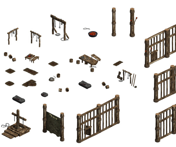 ArtStation - Prison 03 | Game Assets