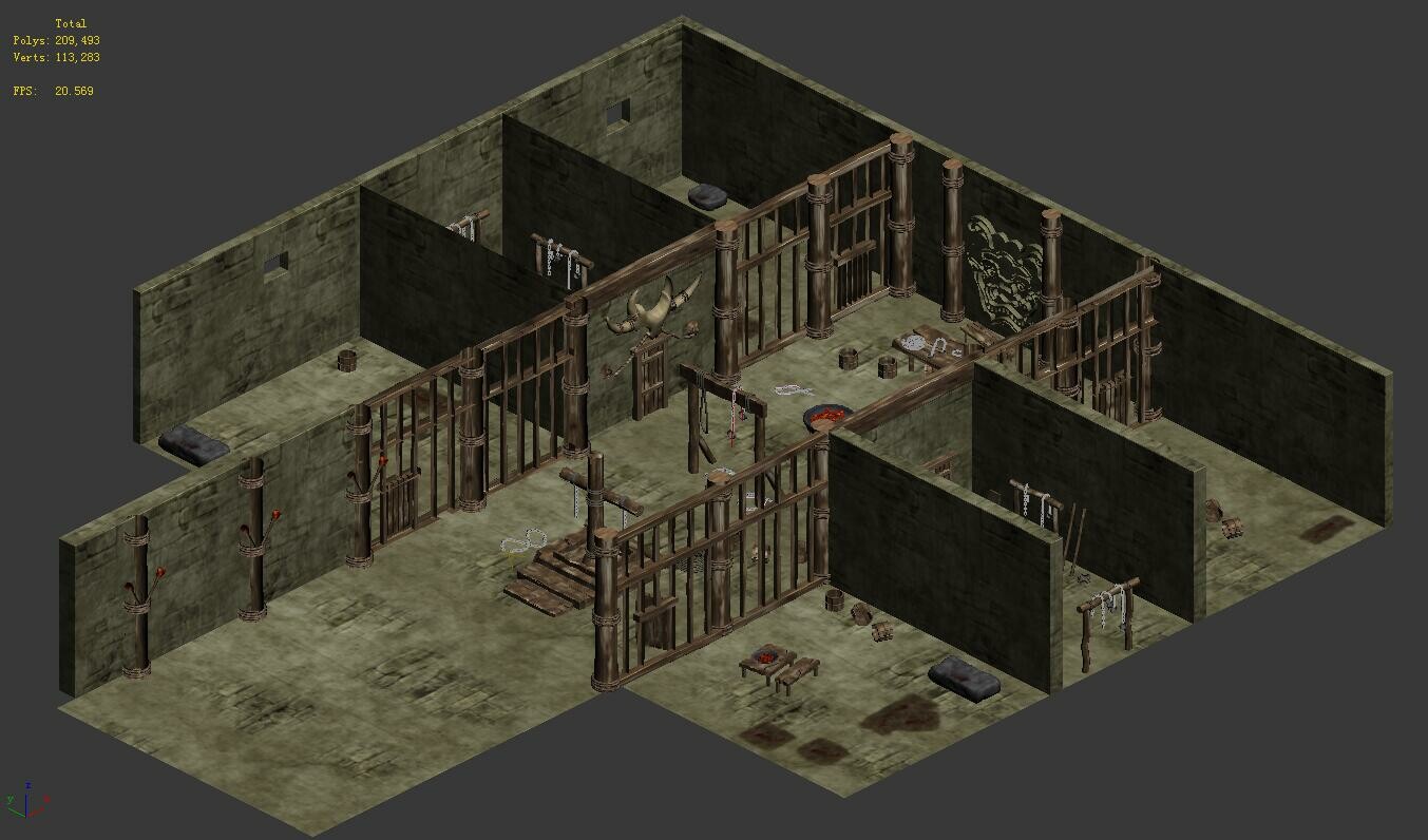 ArtStation - Prison 03 | Game Assets