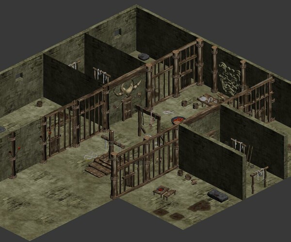 ArtStation - Prison 03 | Game Assets
