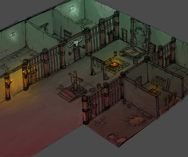 ArtStation - Prison 03 | Game Assets