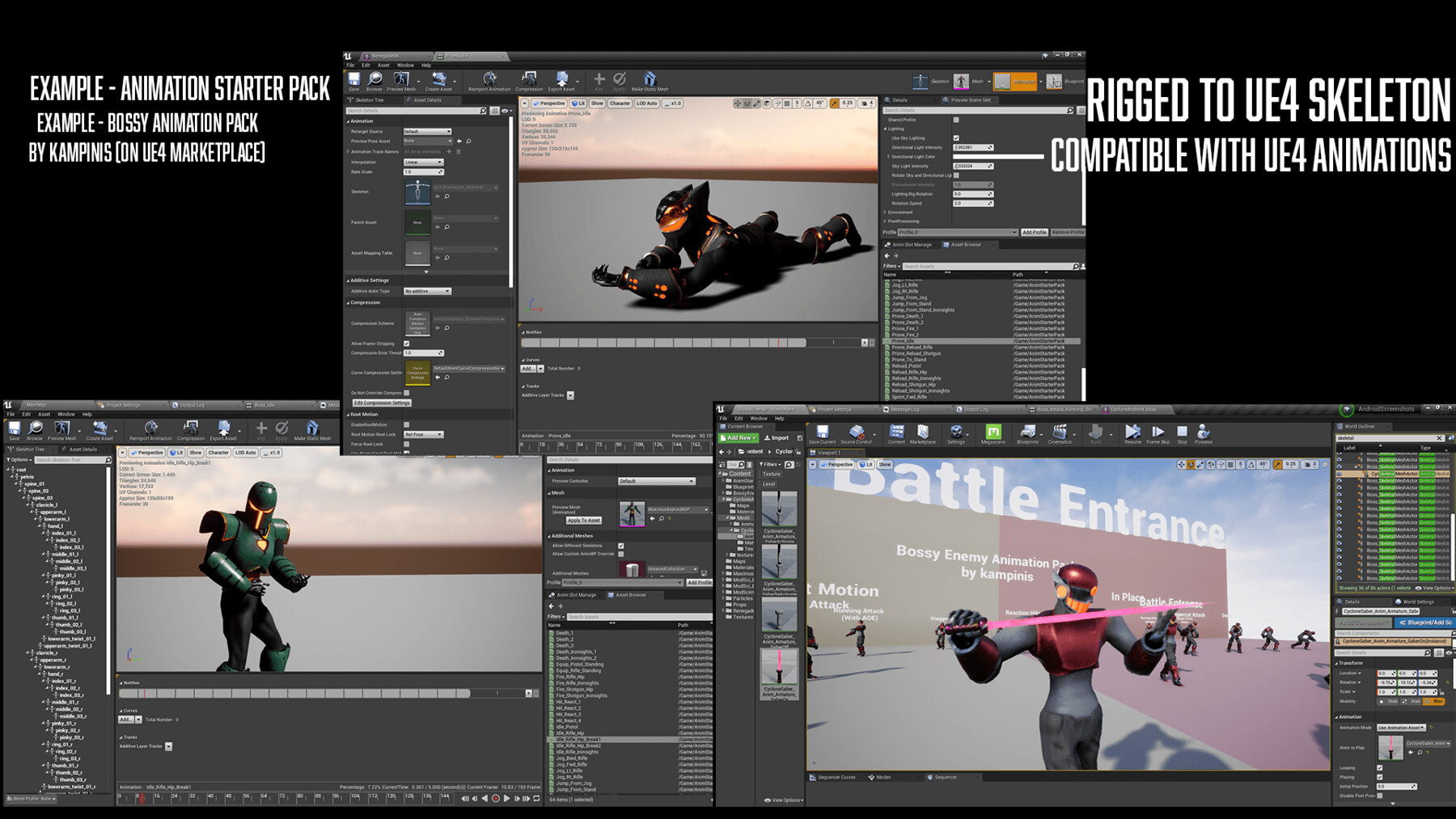 ArtStation - Gladiator Androids - (Unreal Engine 4 Game Ready ...