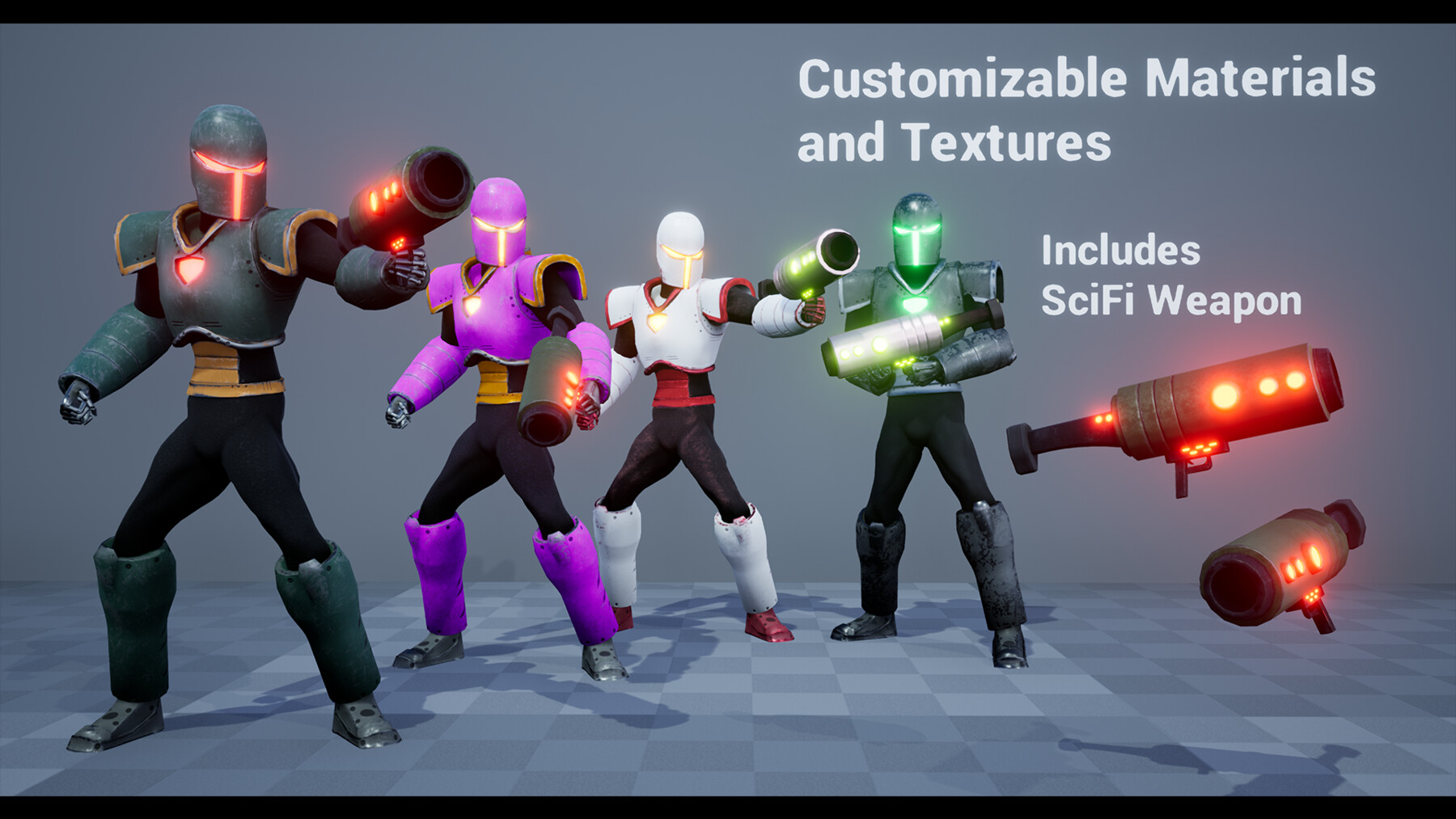 ArtStation - Gladiator Androids - (Unreal Engine 4 Game Ready ...