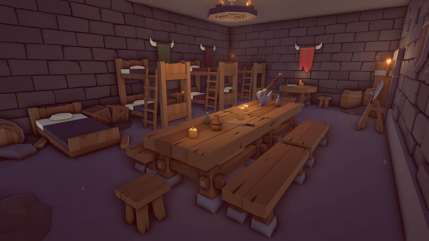 ArtStation - Low Poly Dungeons - Asset for Unity 3D, Map and Models | Game Assets