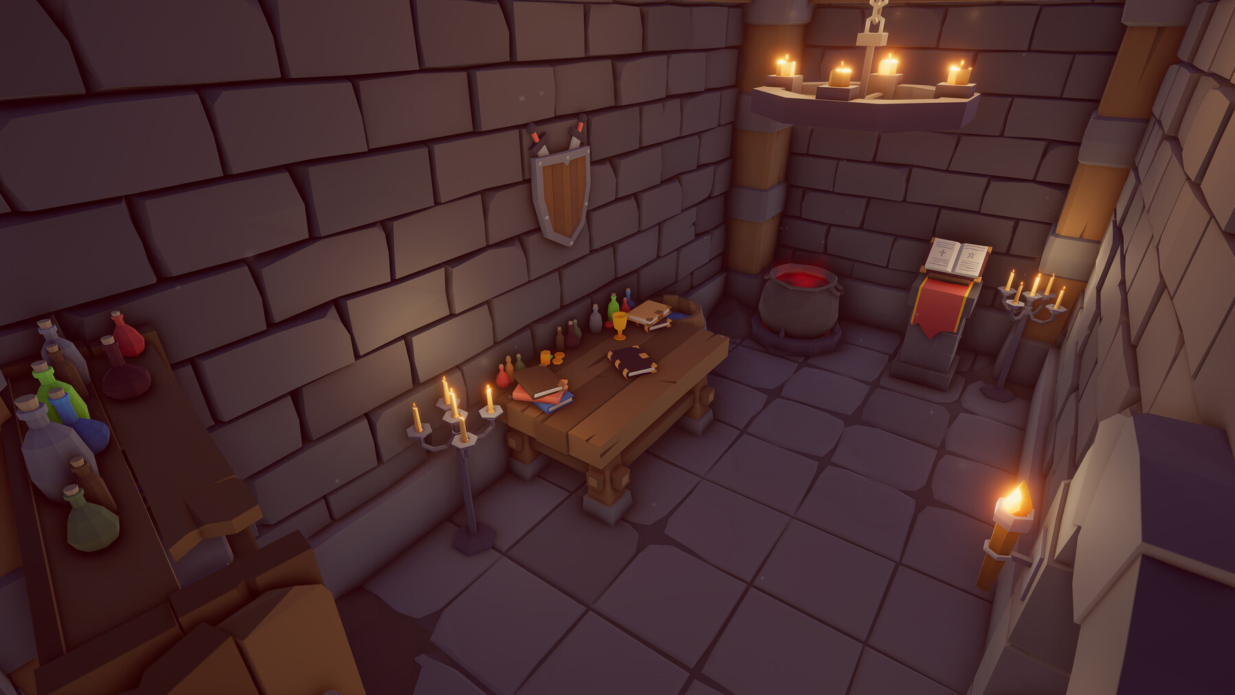 ArtStation - Low Poly Dungeons - Asset for Unity 3D, Map and Models | Game Assets