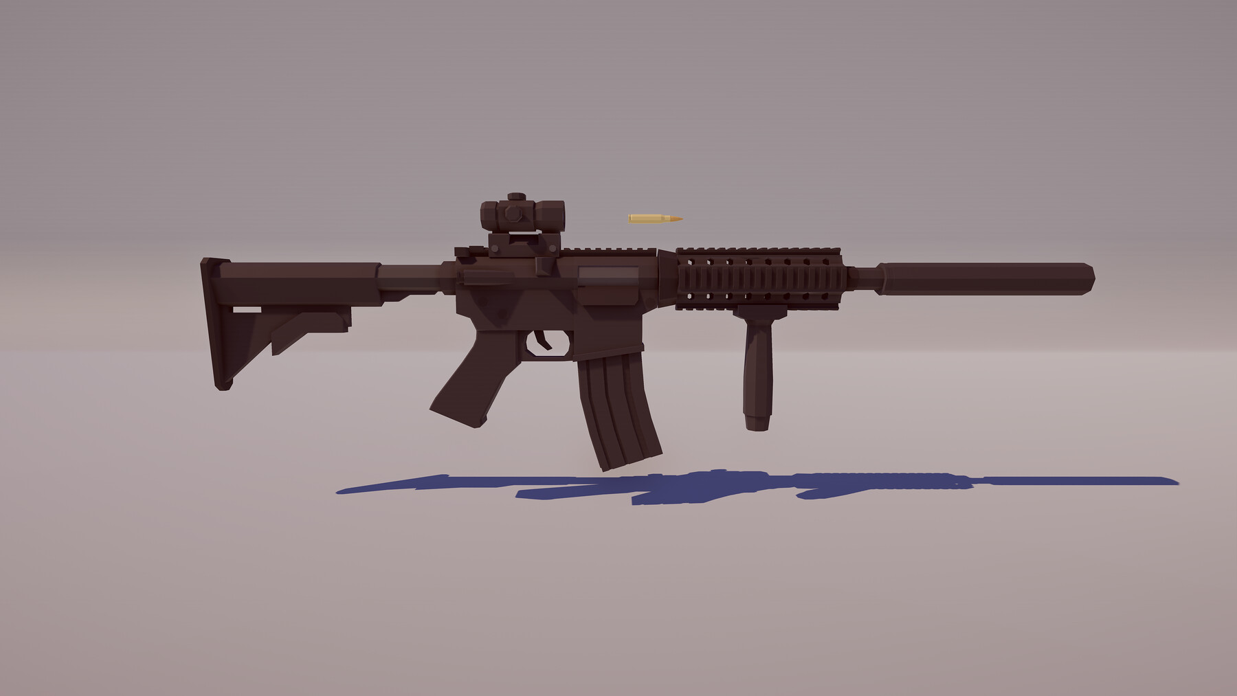 ArtStation - Low Poly FPS Weapons Pack - Asset for Unity 3D | Game Assets