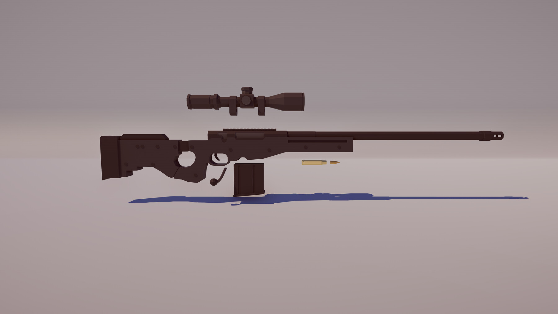 JustCreate - Unity & Unreal Engine 3D Assets - Low Poly FPS Weapons Pack - Asset for Unity 3D