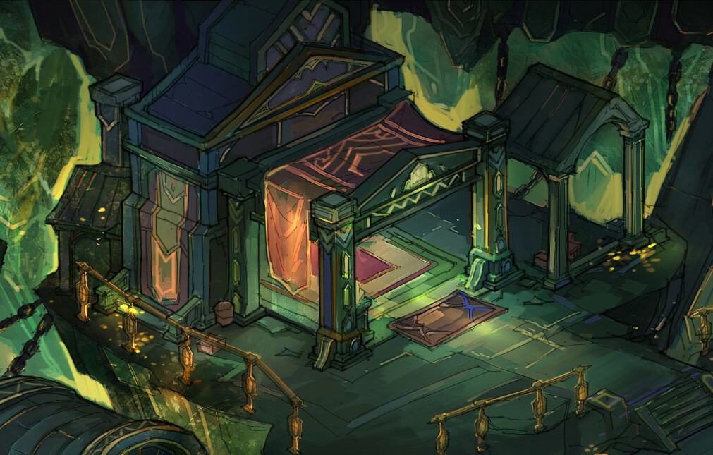 ArtStation - Dragon Lair - House 01 | Game Assets