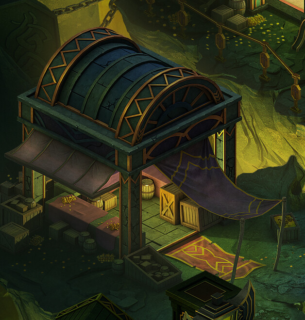 ArtStation - Dragon Lair - House 05 | Game Assets