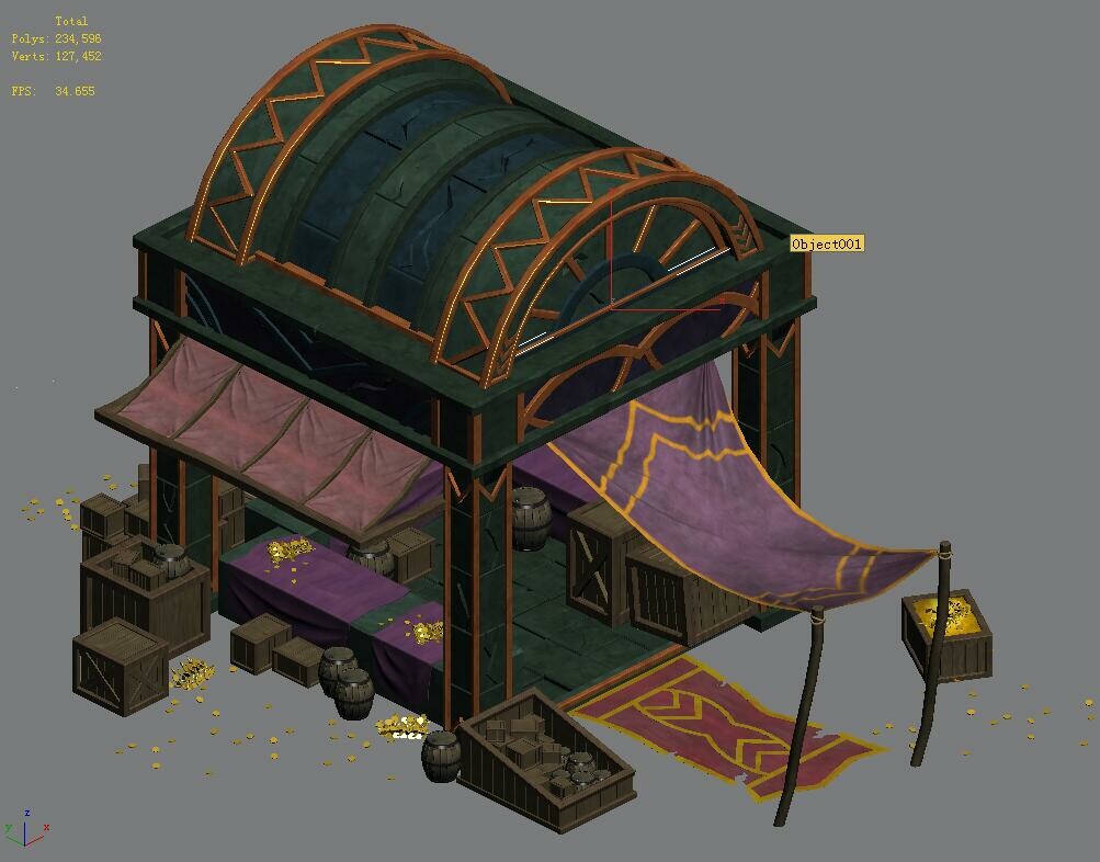 ArtStation - Dragon Lair - House 05 | Game Assets