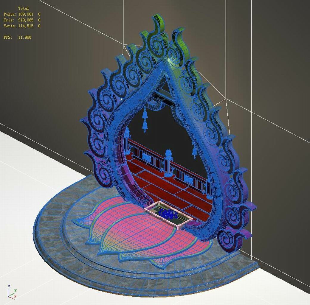 ArtStation - Pagoda - Buddha | Game Assets