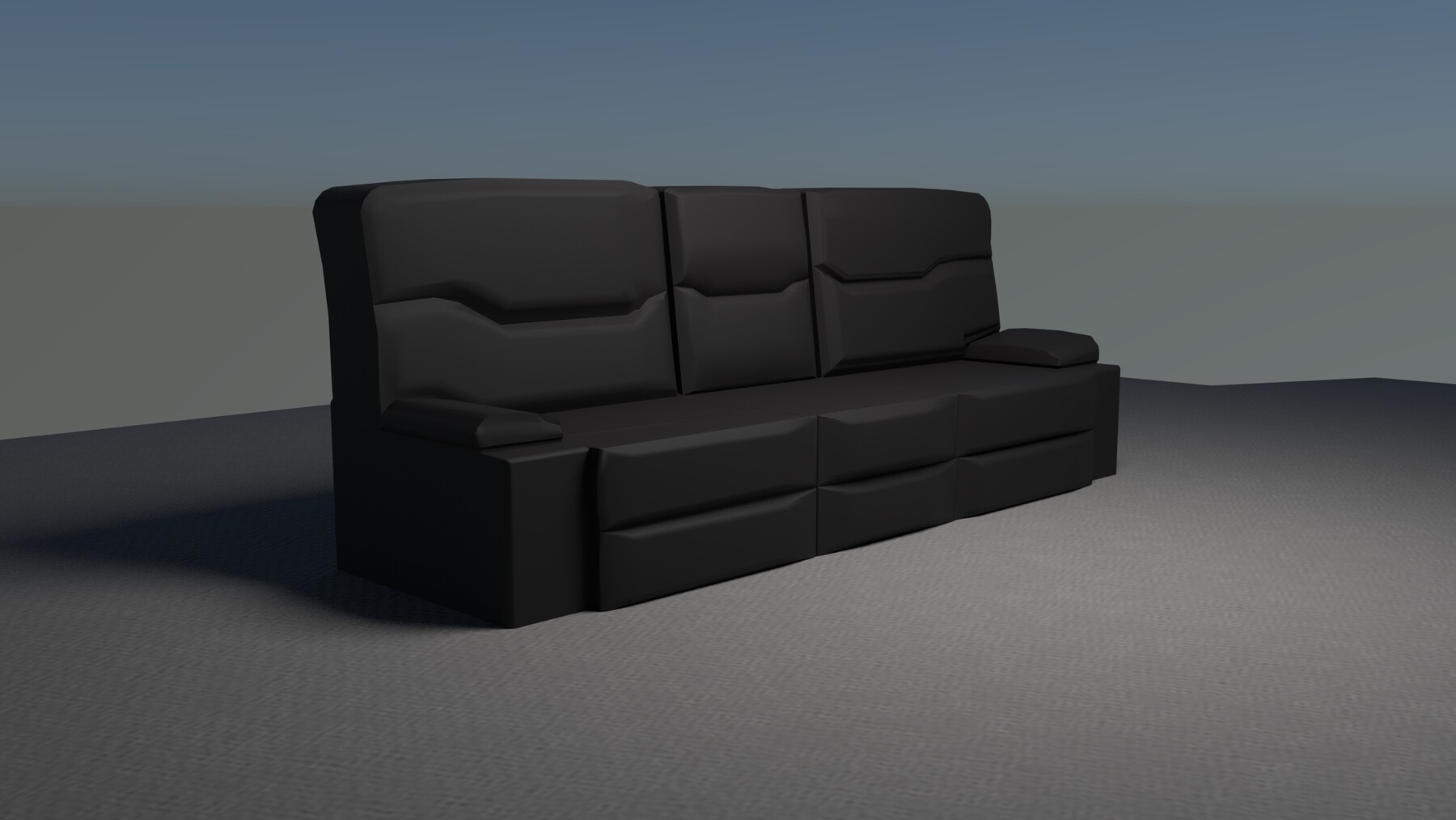ArtStation - Big Couch Model | Game Assets