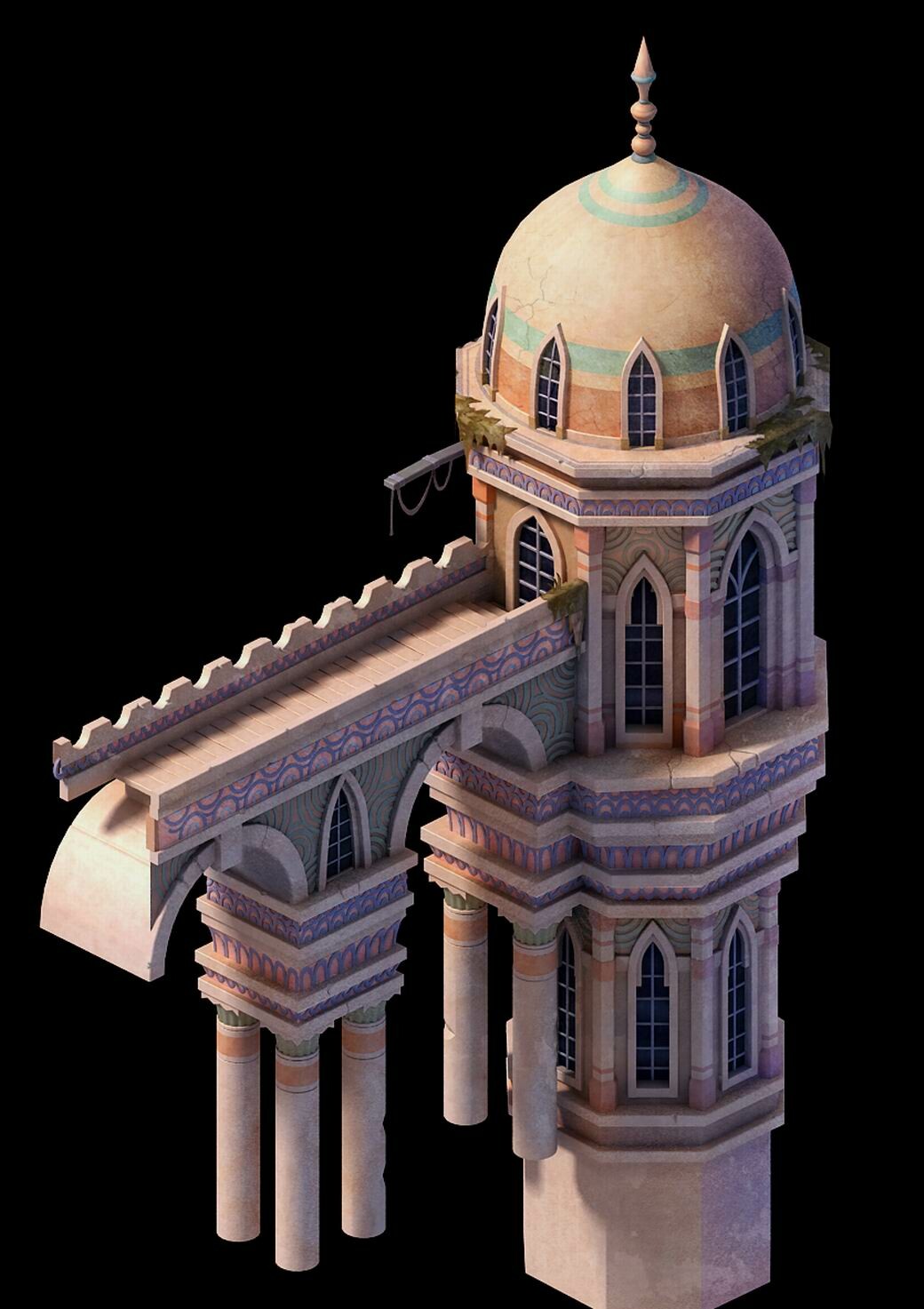 ArtStation - Muslim - Palace Basilica 02 | Game Assets