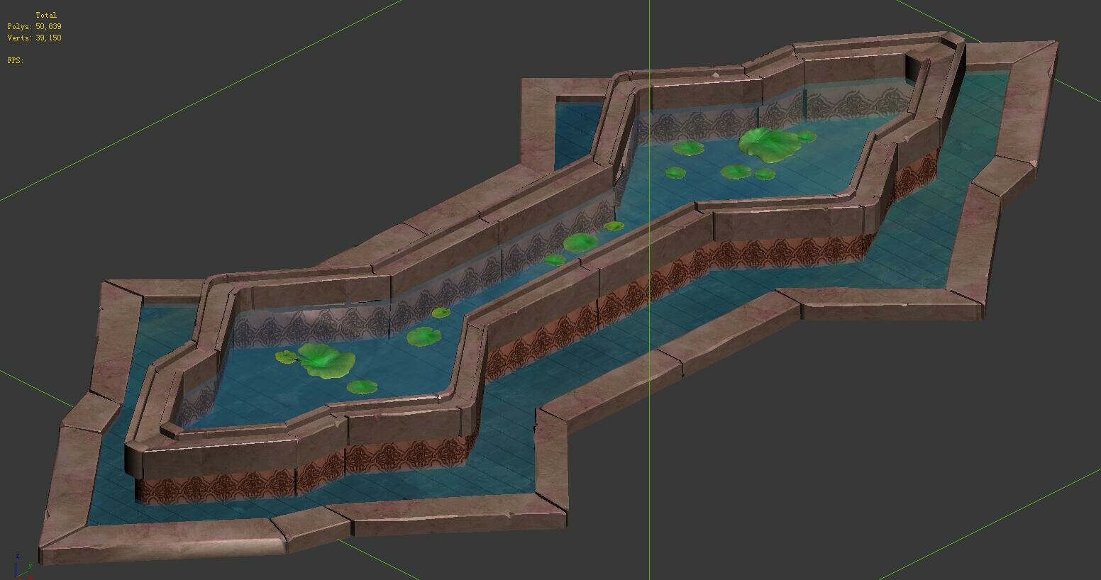 ArtStation - Muslim - pool 01 | Game Assets