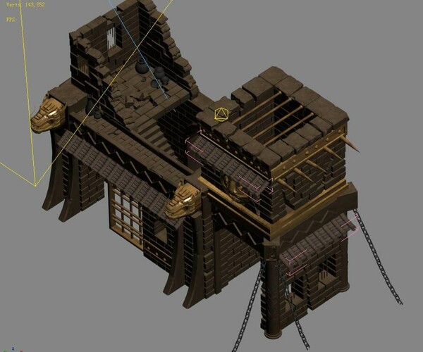 ArtStation - Desert Tribe - Brick House 01 | Game Assets