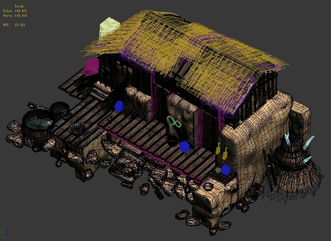 ArtStation - Desert - House 271 | Game Assets