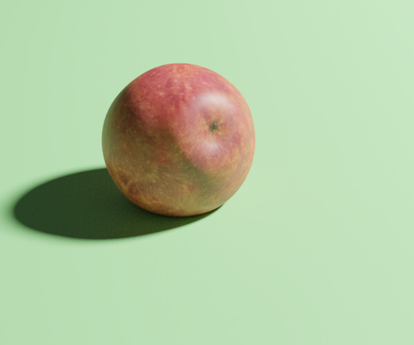 ArtStation - Apple fruit 3D model | Game Assets