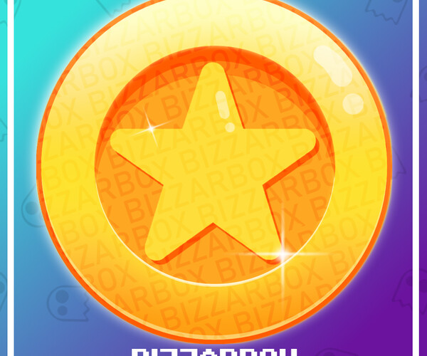 ArtStation - Twitch Channel Point Emote: Star Coin | Artworks