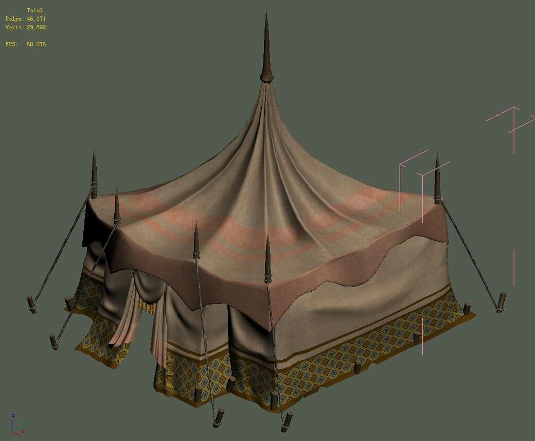 ArtStation - Death Desert - Tent 071 | Game Assets