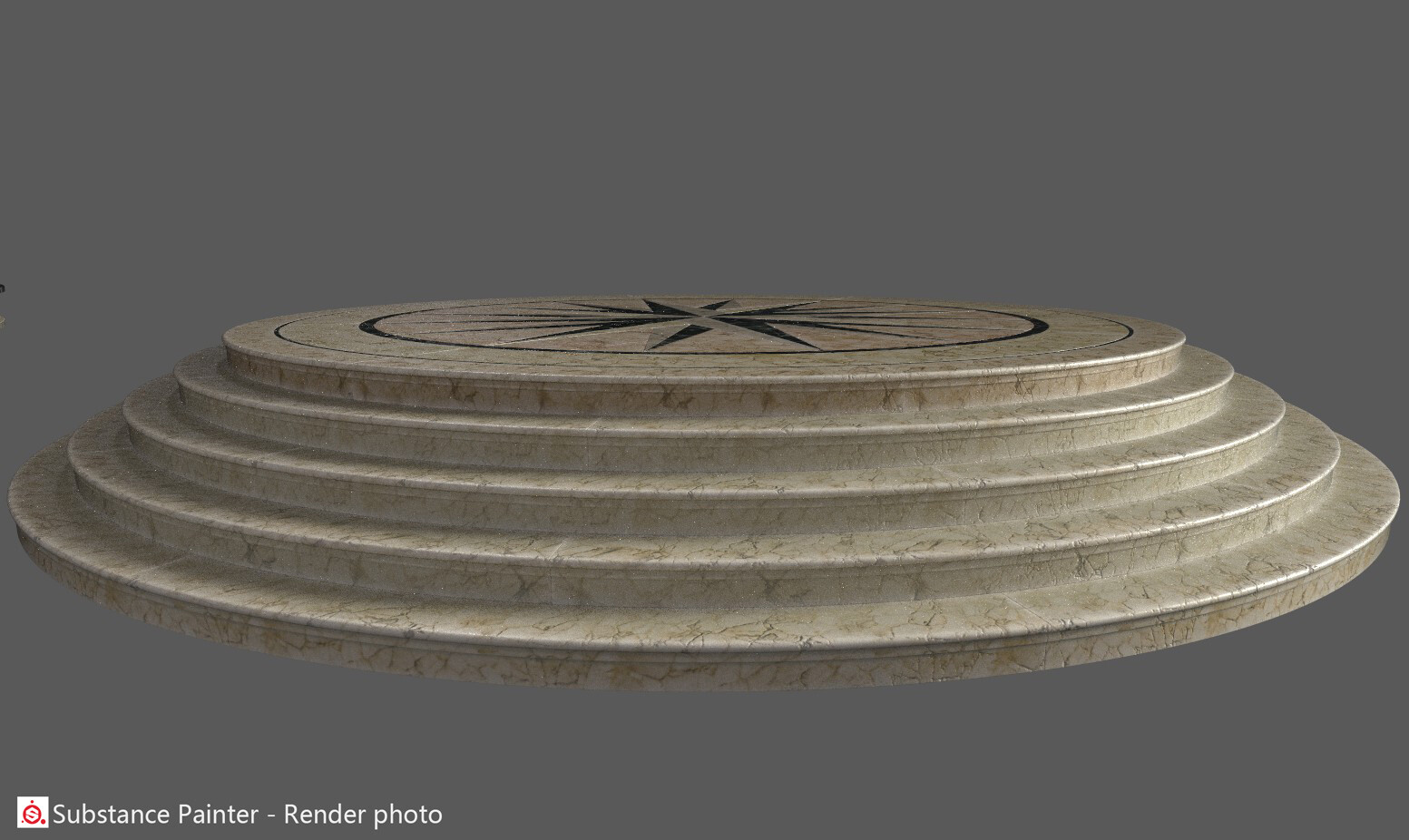 ArtStation - Round shape marble Platform | Resources