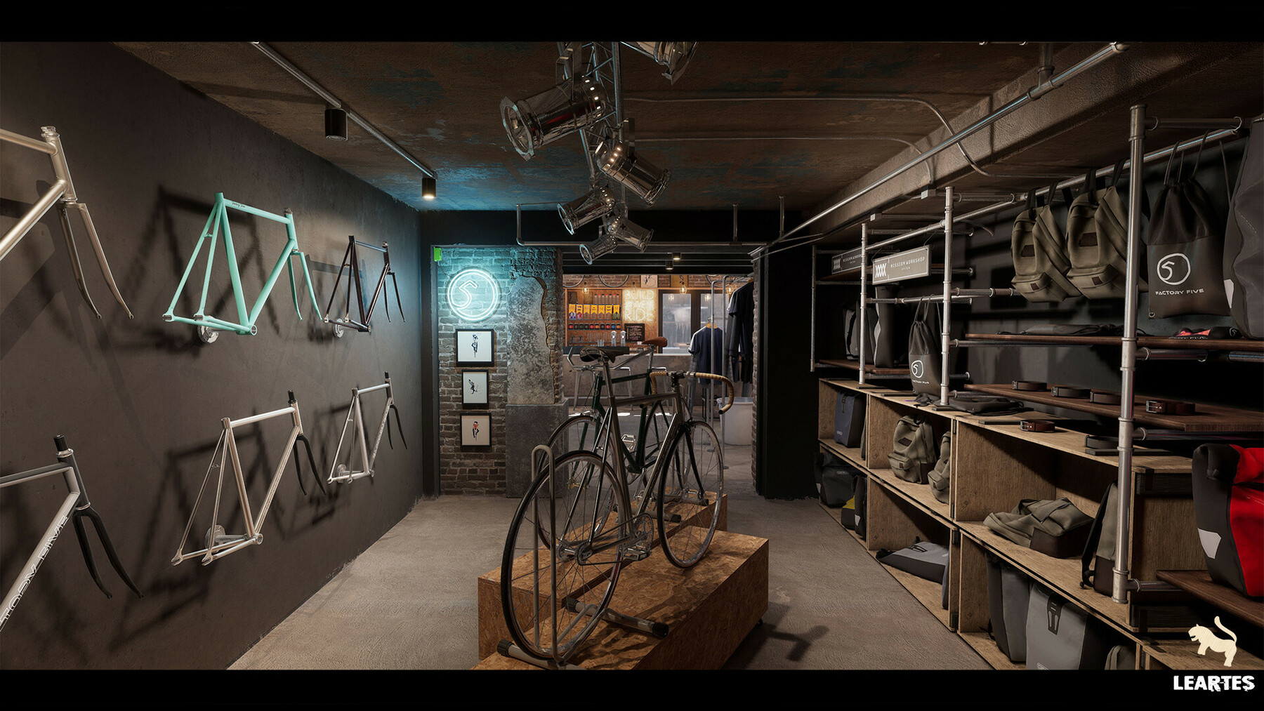 ArtStation - Bike Shop Environment / Unreal Engine 4 | Game Assets