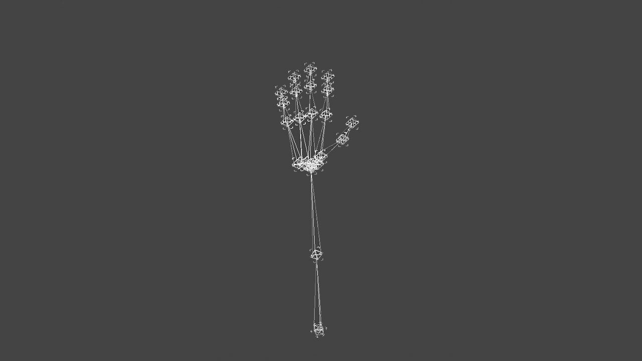 ArtStation - HAND.006 Rigged Hand | Game Assets