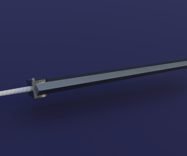 ArtStation - DragonSlayer Sword Low-Poly (from manga/anime Berserk ...