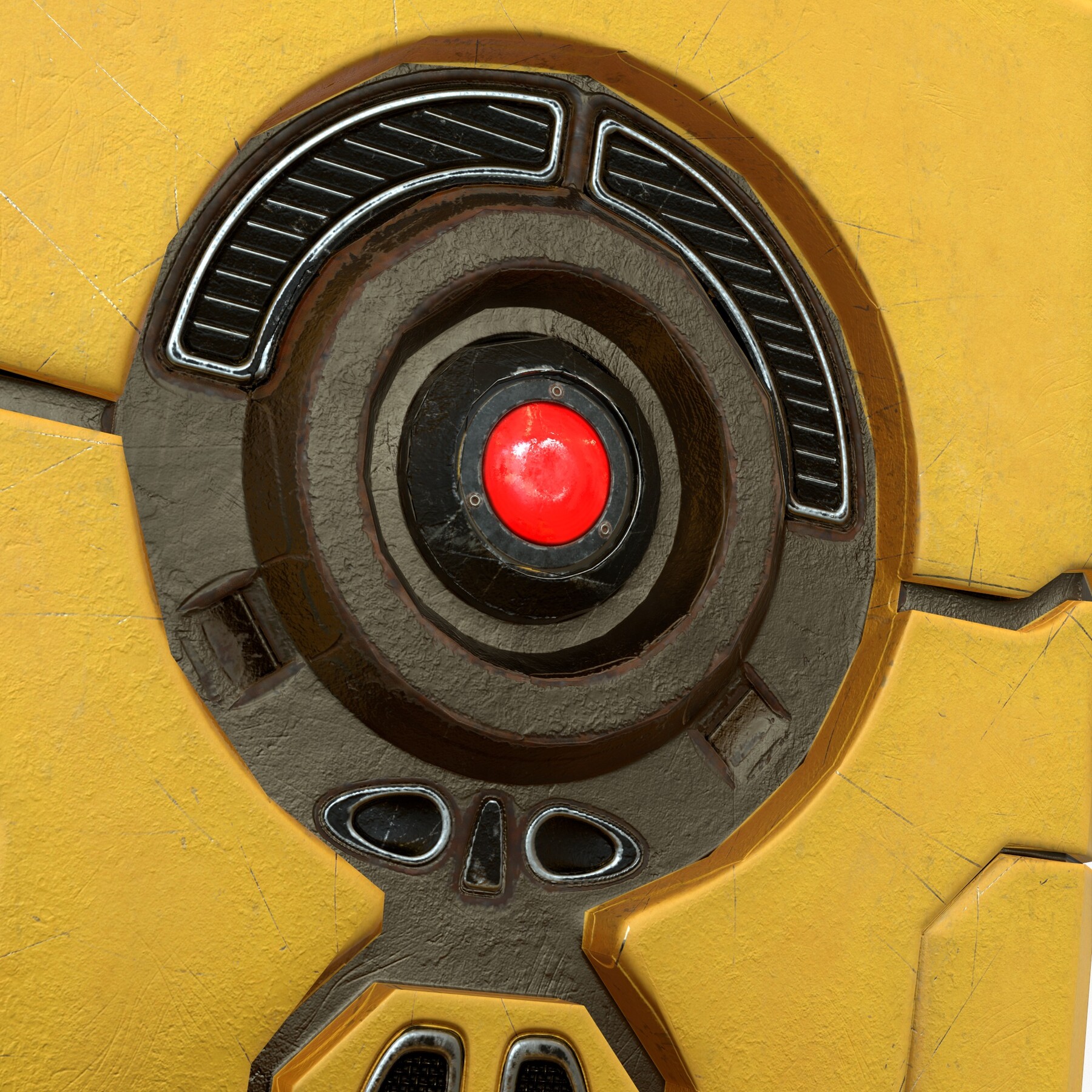 ArtStation - Robot Welder PBR Low Poly 3d Model Riged Animated | Game ...